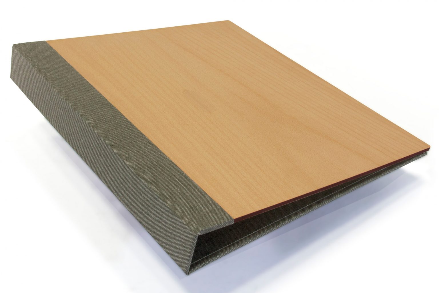 Natural Timber Ring Binder 8.5" x 11" Portrait Plain