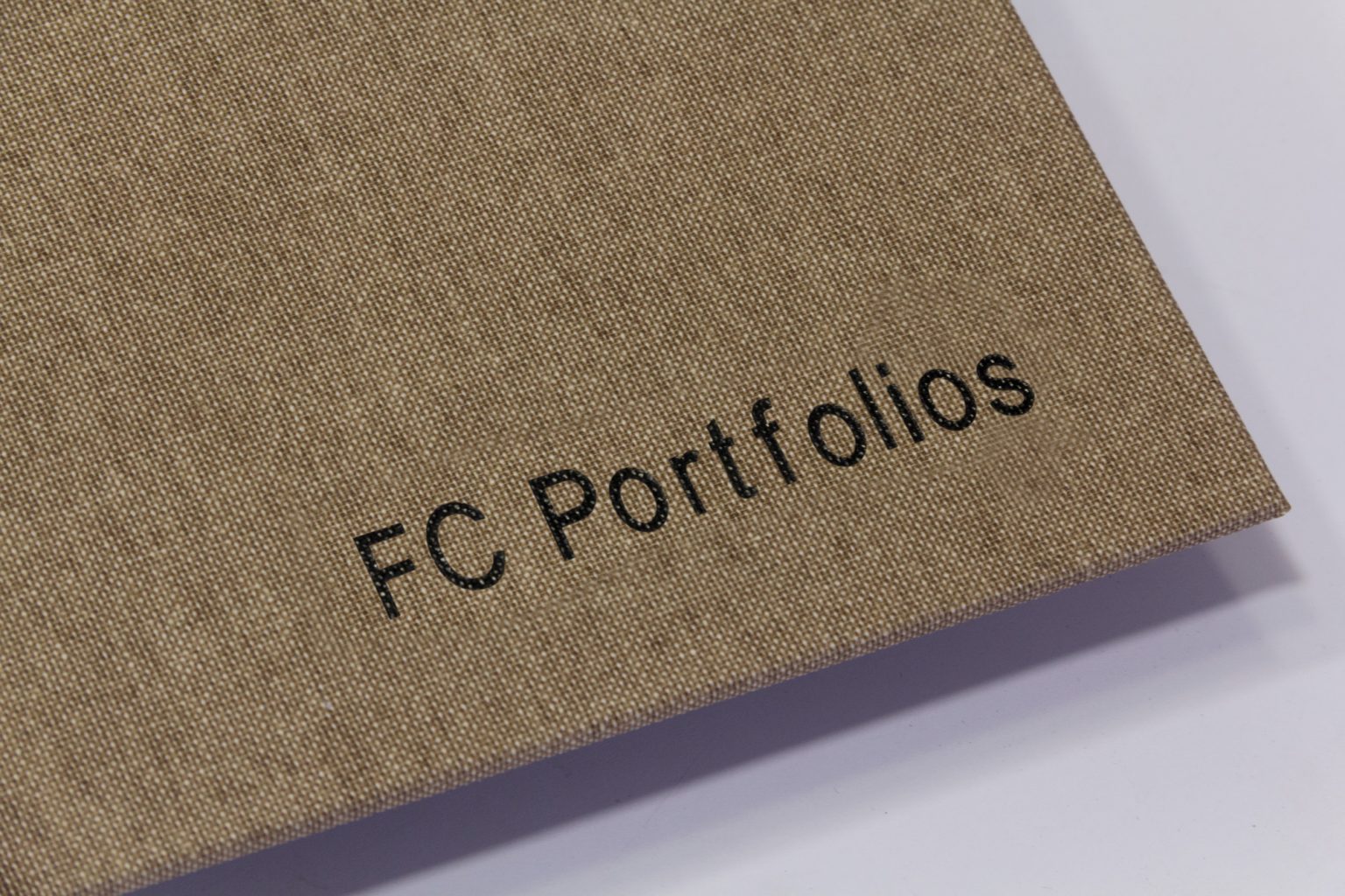 Cloth Screwpost Portfolio 11" x 17" Portrait Letterpress | Design & Buy