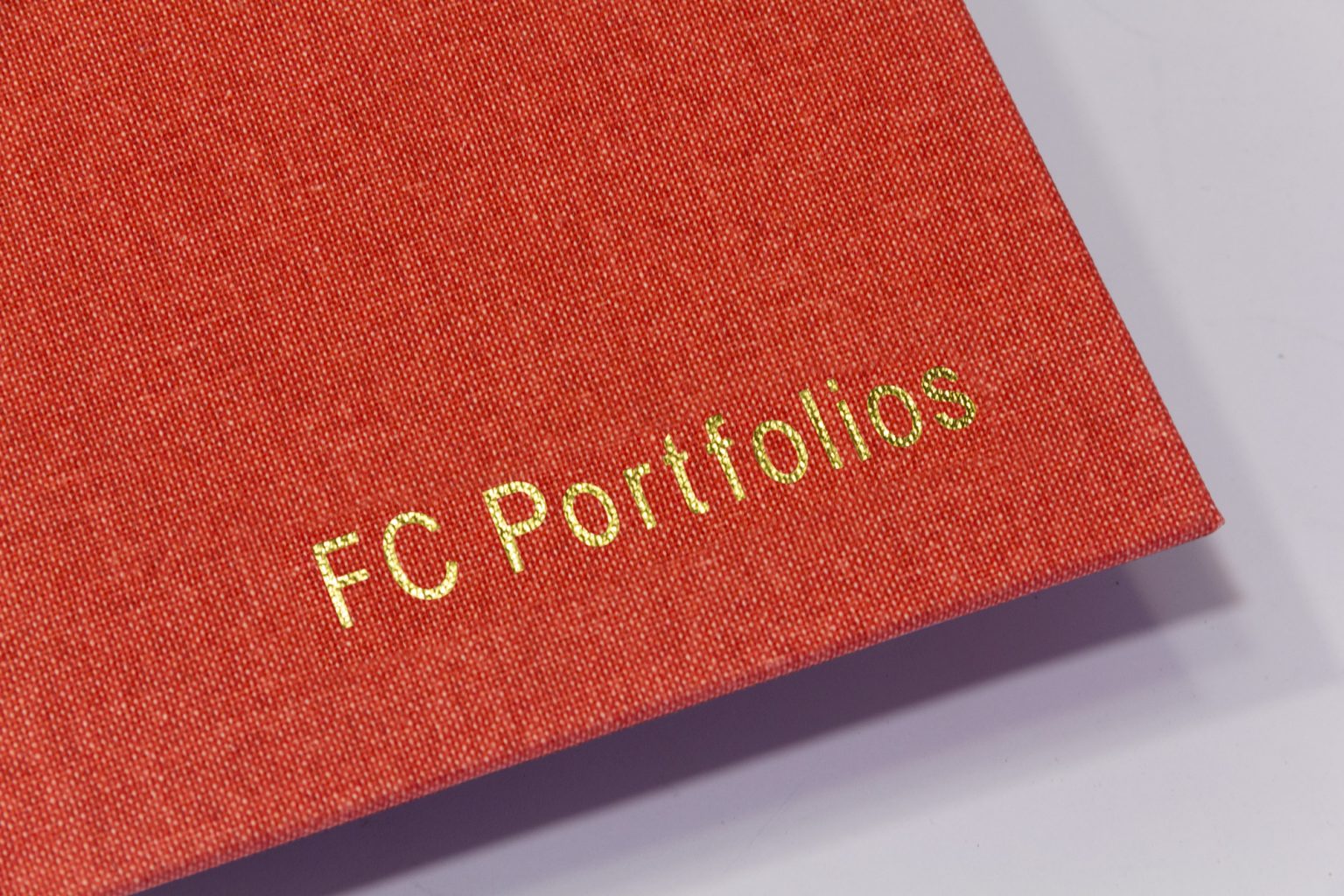 Cloth Screwpost Portfolio 8.5" x 11" Portrait Letterpress | Design Online