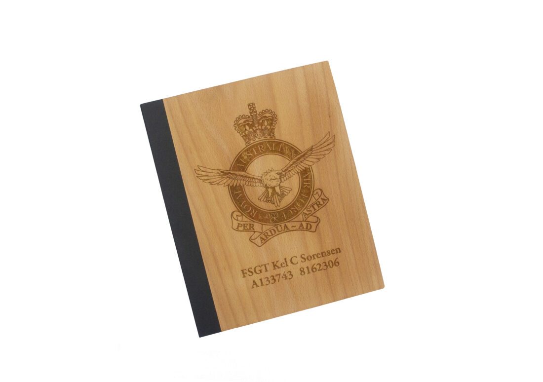 Hidden Hinge 1/4 Bound A4 Portrait Laser Etching & Cutting | Design ...