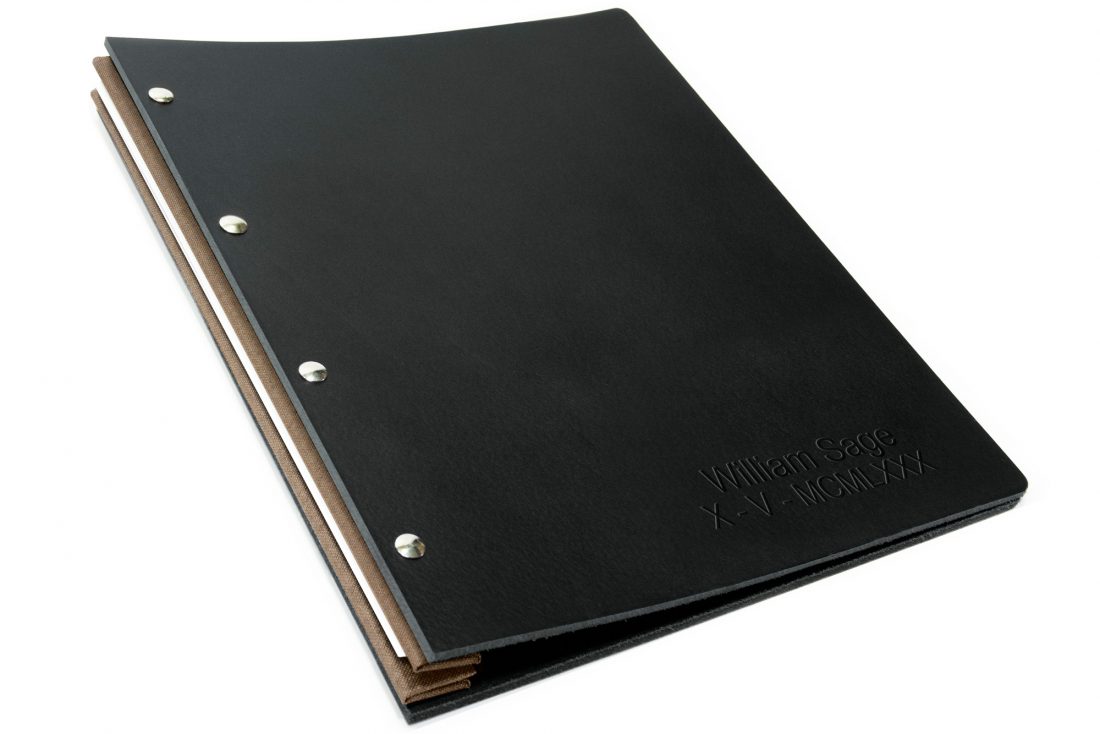 Custom Presentation Leather Portfolios Folders & Covers Online